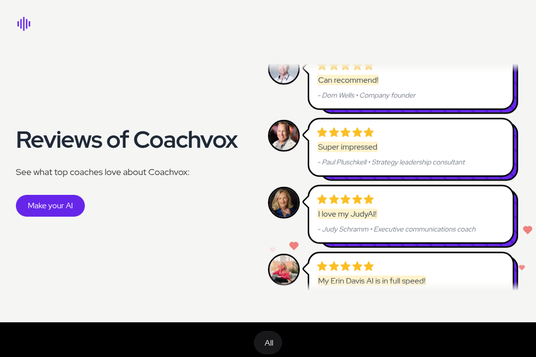 Reviews of Coachvox